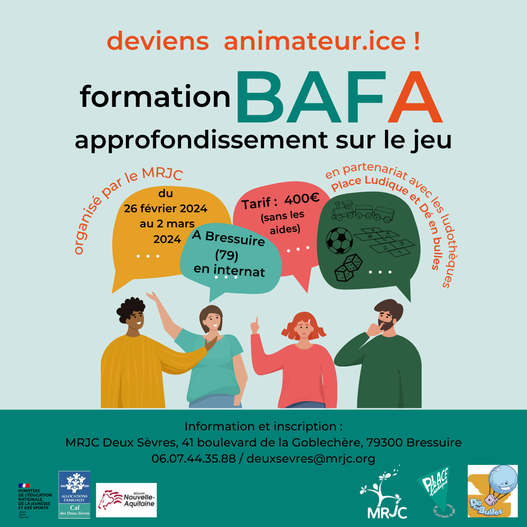 BAFA – approfondissement thématique jeu |MRJC